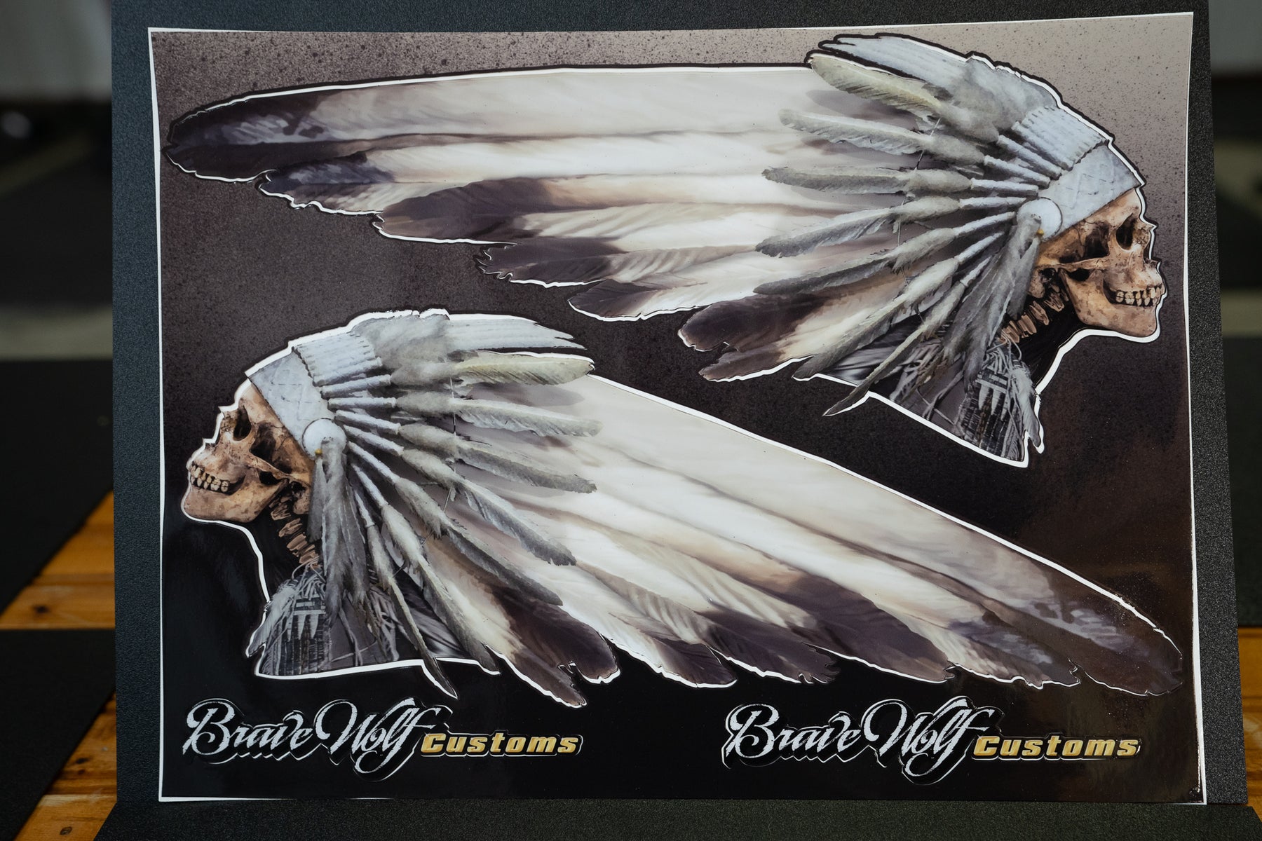 Tank Decals – Brave Wolf Customs