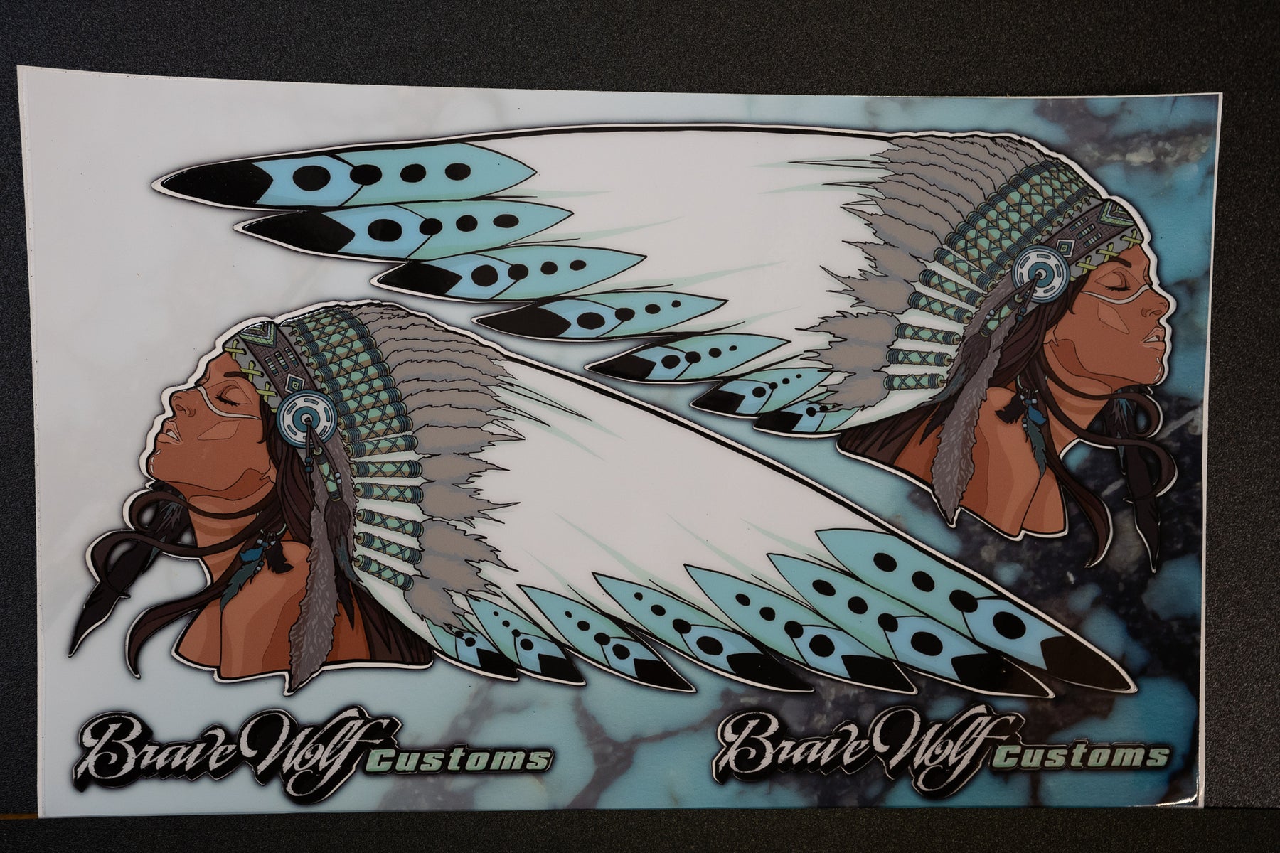 Tank Decals – Brave Wolf Customs