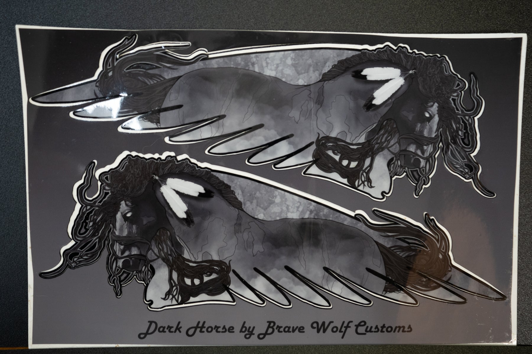 Harley-Davidson Tank Decals – Brave Wolf Customs
