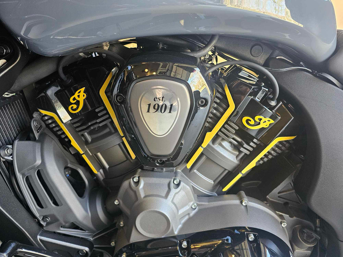 Powerplus Engine Accent Kit - Yellow – Brave Wolf Customs
