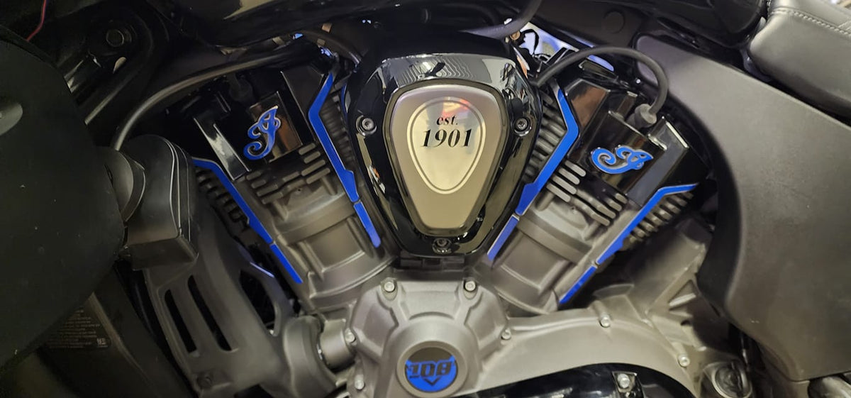 Powerplus Engine Accent Kit - Deepwater – Brave Wolf Customs