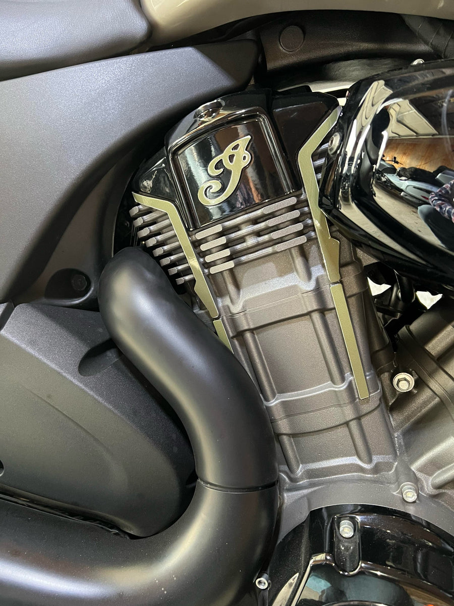 Powerplus Engine Accent Kit - Sagebrush – Brave Wolf Customs