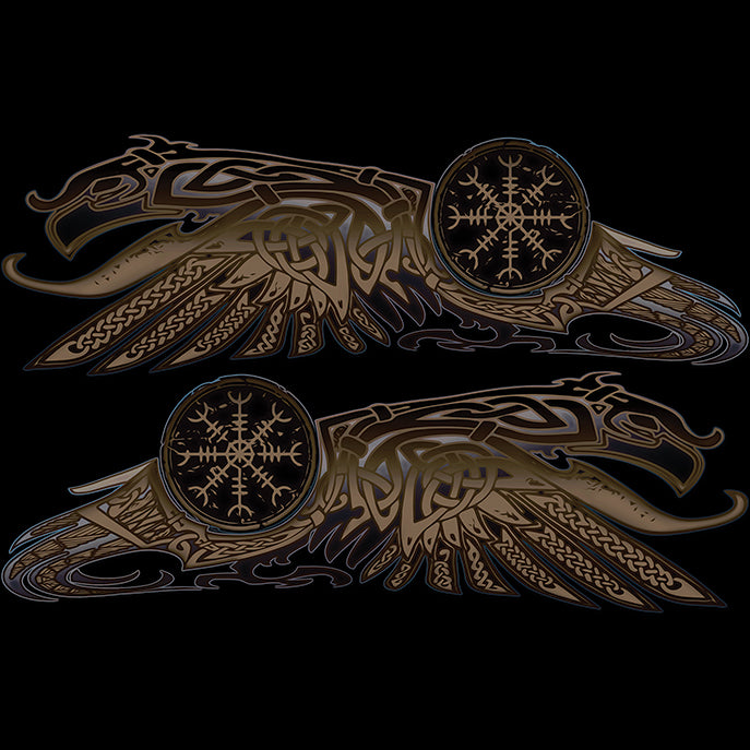 Odin's Ravens Universal Tank Decals - Bronze – Brave Wolf Customs
