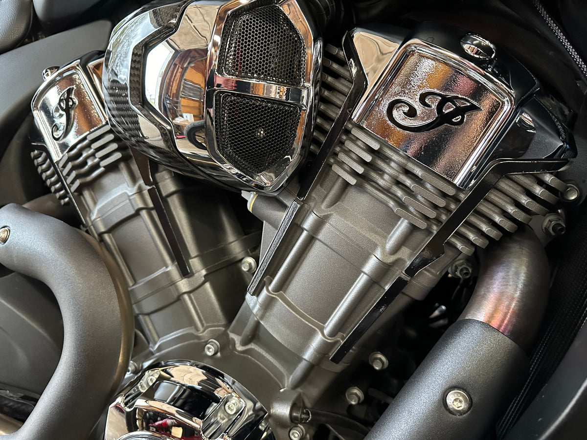 Powerplus Engine Accent Kit - Black – Brave Wolf Customs