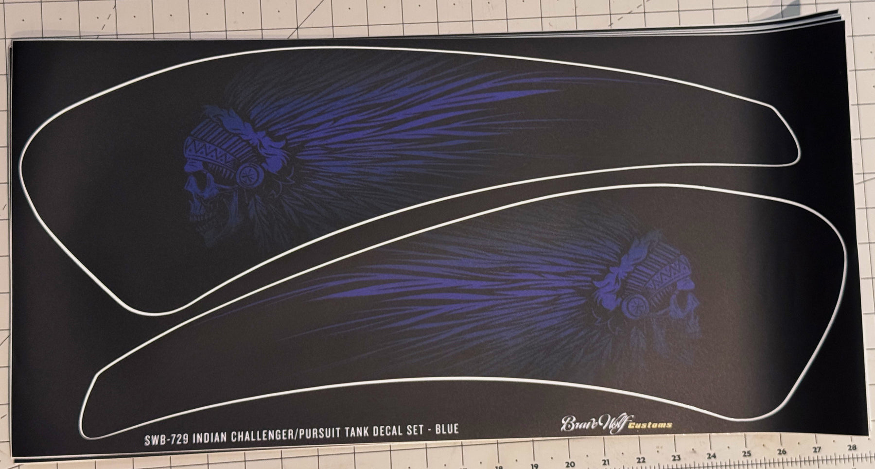 Tank Decals – Brave Wolf Customs