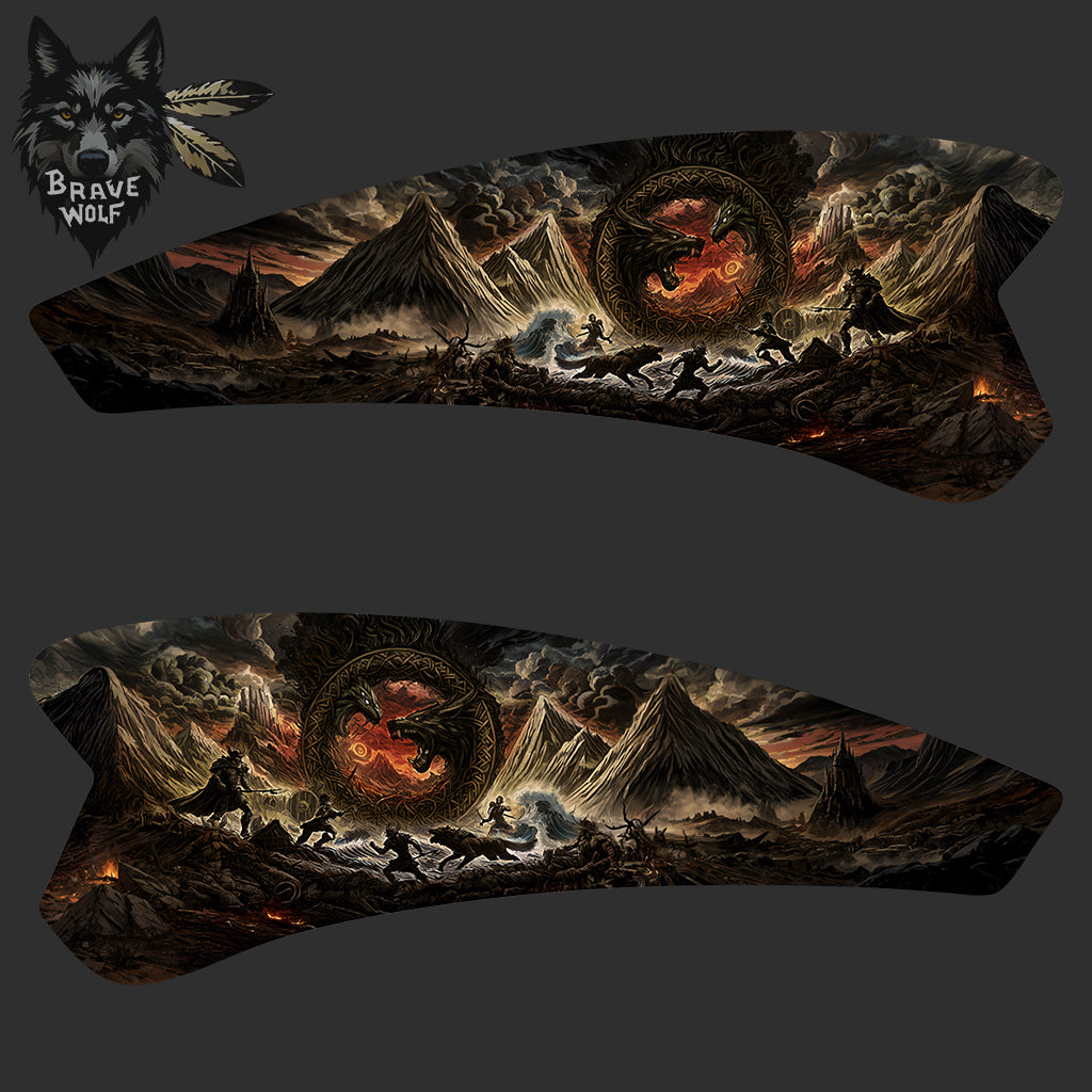 "Ragnarok" (color) Tank Decal Set for Indian Powerplus lineup – Brave ...