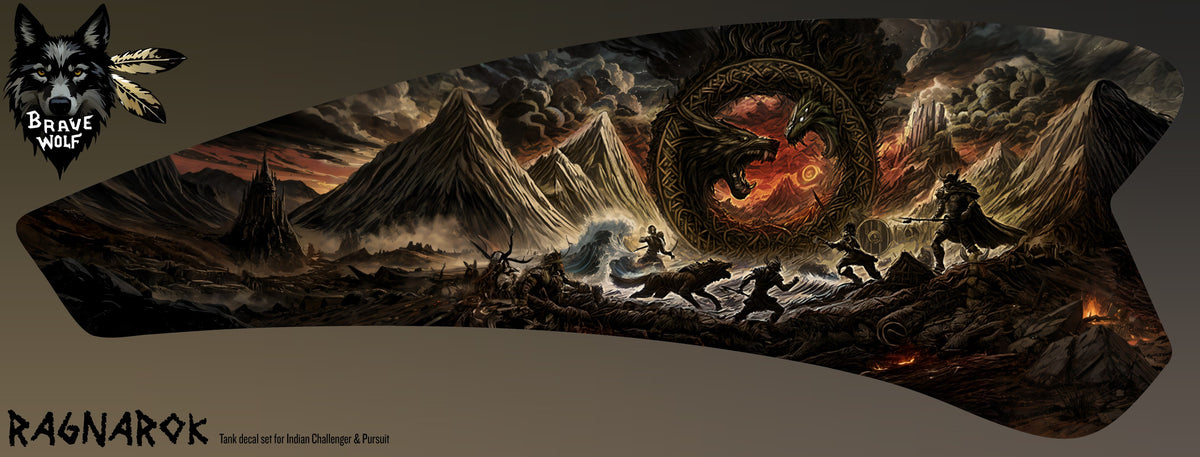 "Ragnarok" (color) Tank Decal Set for Indian Powerplus lineup – Brave ...