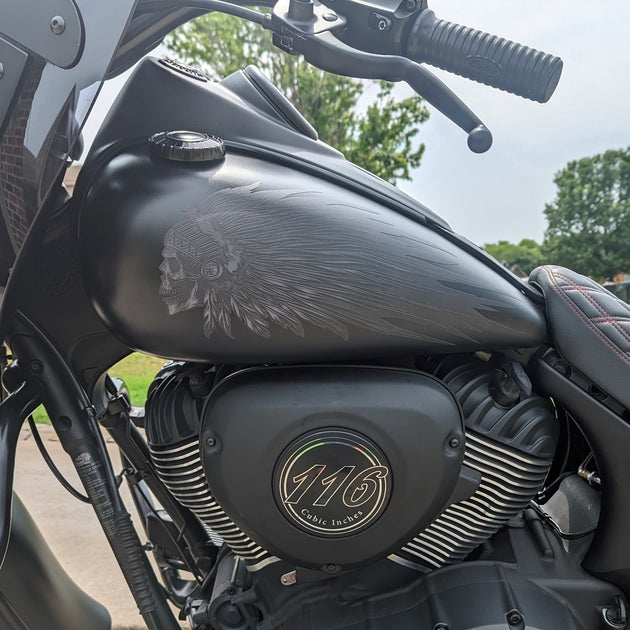 Indian FTR Tank Decals – Brave Wolf Customs