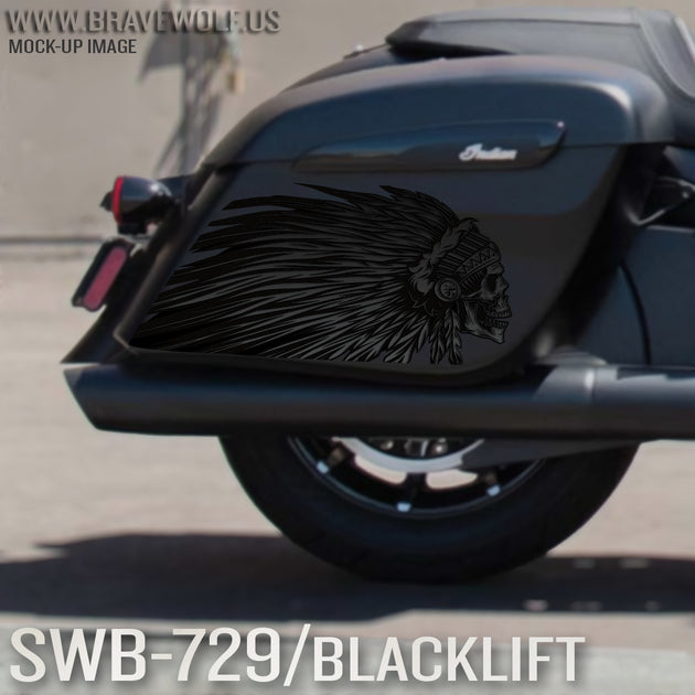 Indian Challenger/Pursuit Saddlebag Decals – Brave Wolf Customs