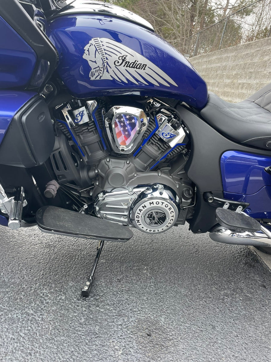 Powerplus Engine Accent Kit - Spirit Blue – Brave Wolf Customs