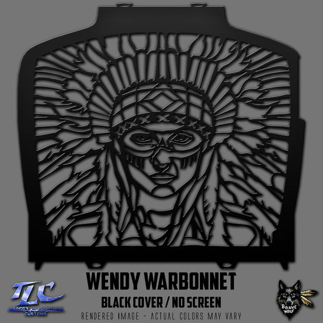 Indian Challenger & Pursuit Radiator Covers – Brave Wolf Customs