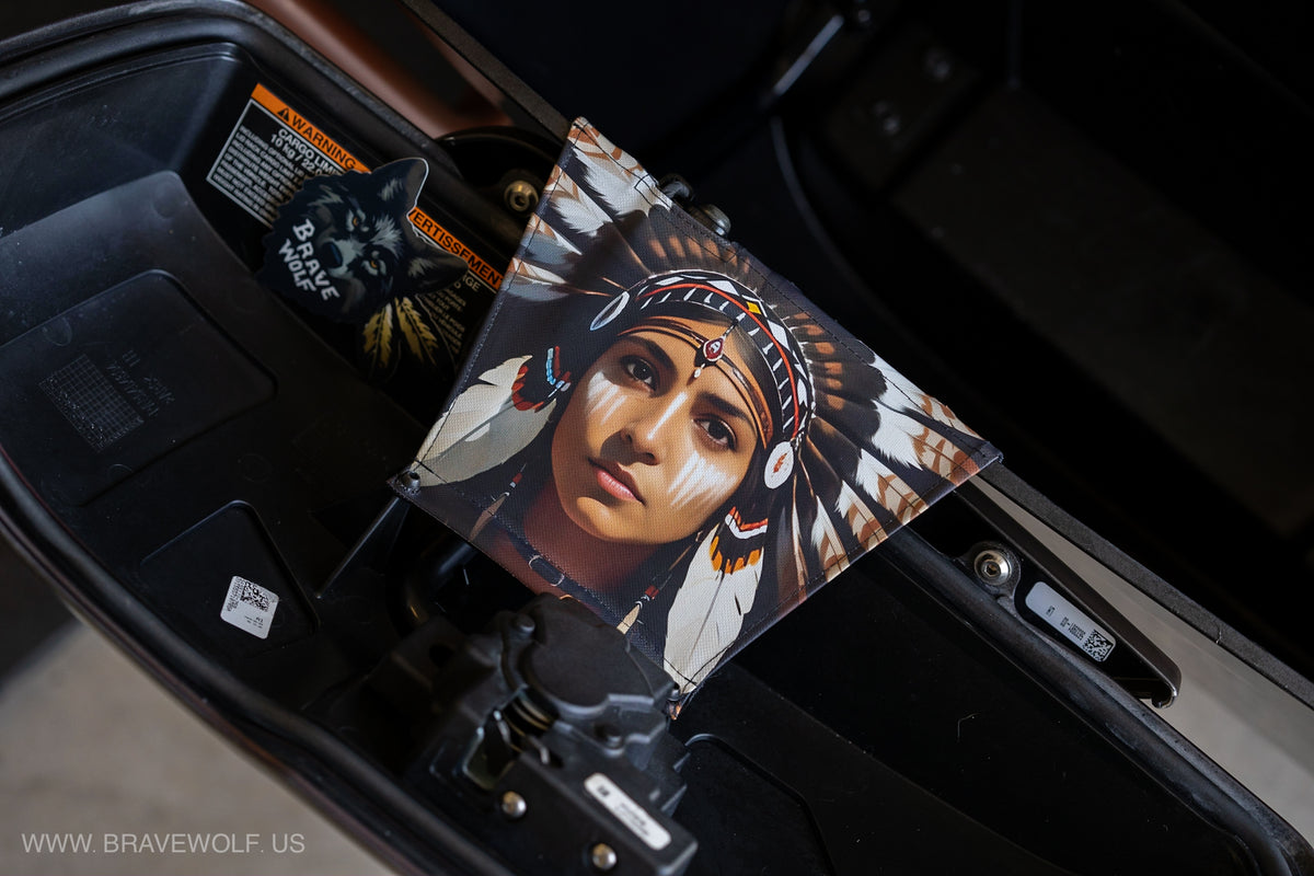 Indian Motorcycle Saddlebag Tether Option 8 – Brave Wolf Customs