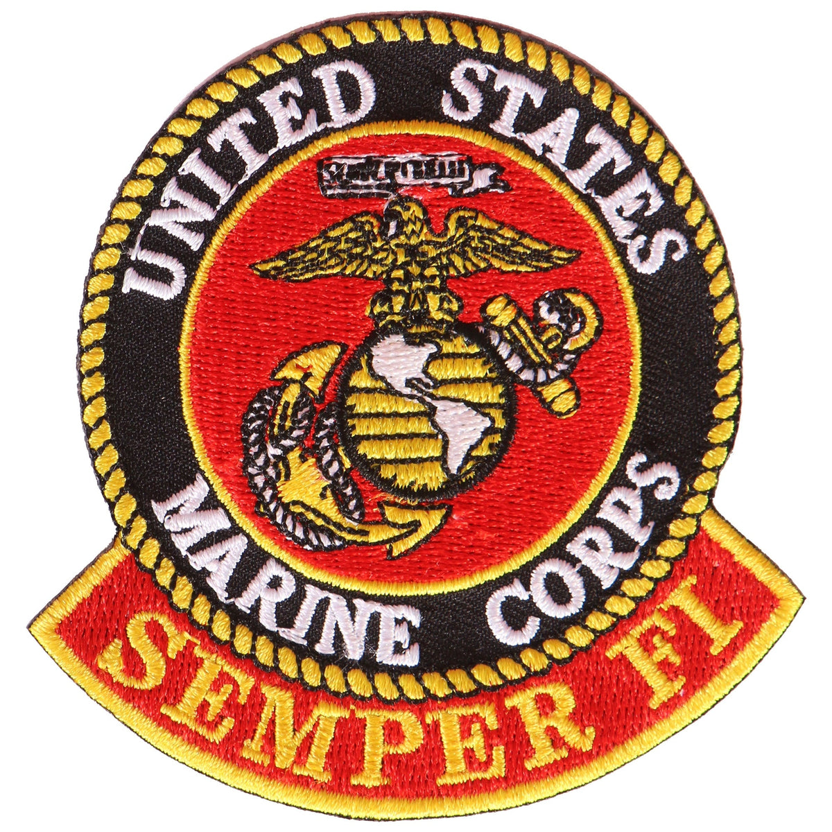Hot Leathers USMC Semper Fi Military es 3" x 3" Patch – Brave Wolf Customs