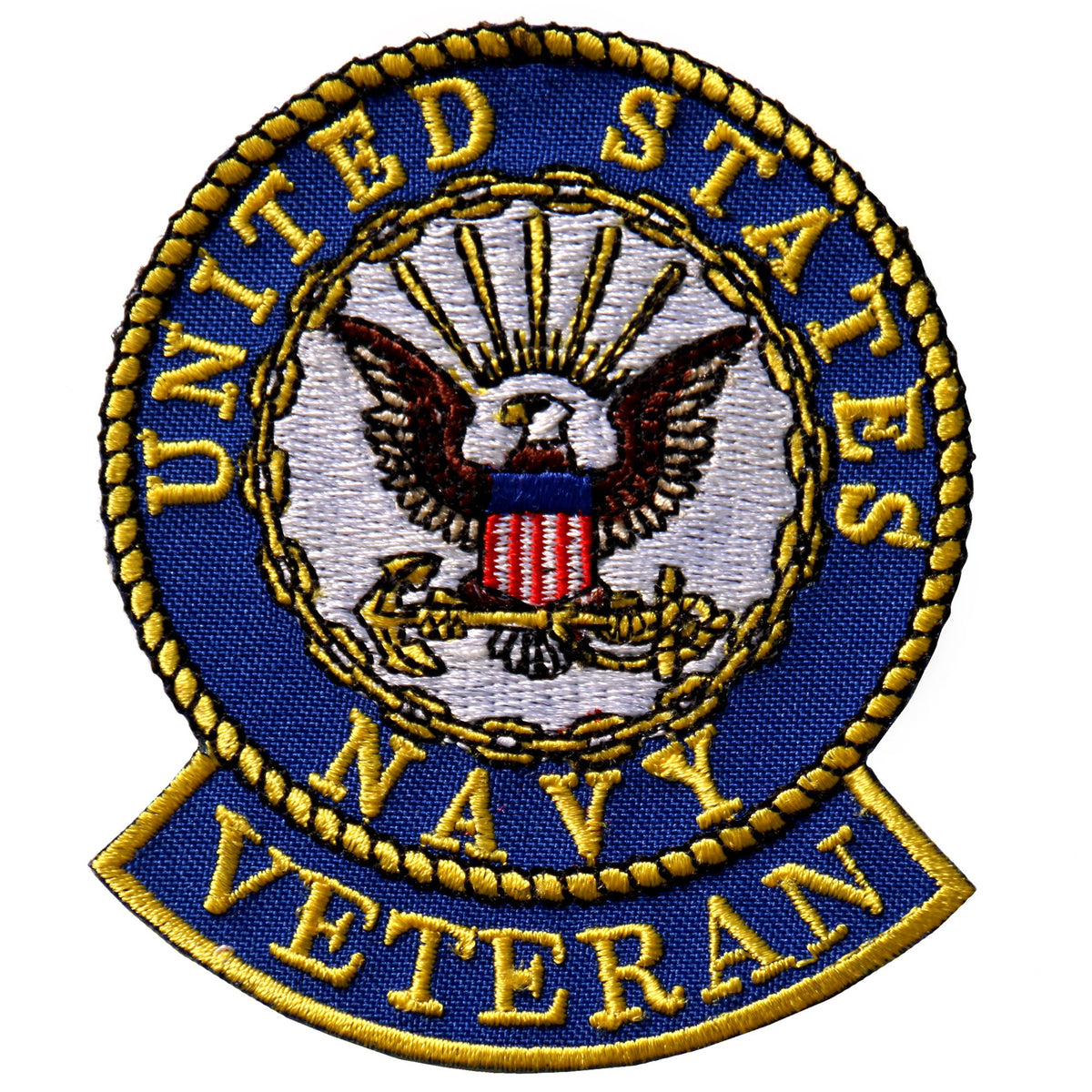 Hot Leathers US Navy Veteran 3" x 3" Patch – Brave Wolf Customs
