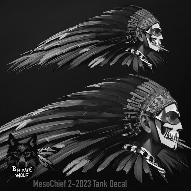 Indian Challenger/Pursuit Tank Decals – Tagged "Scout Bobber"– Brave ...