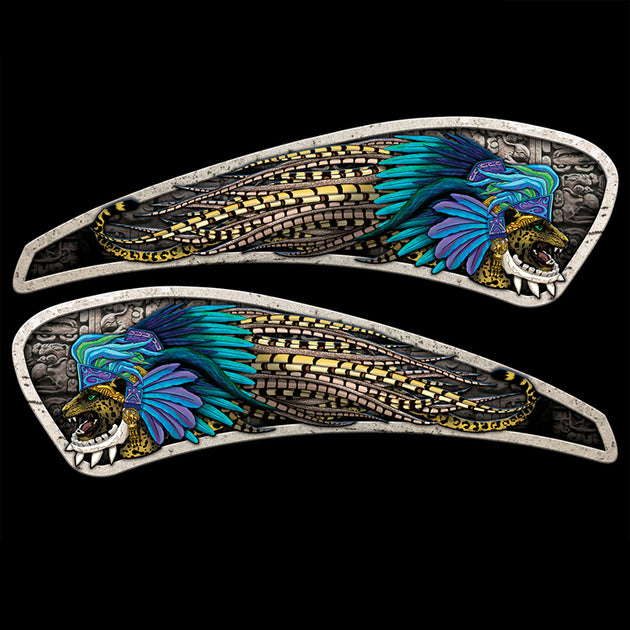 Indian Challenger/Pursuit Tank Decals – Tagged "Azteca"– Brave Wolf Customs