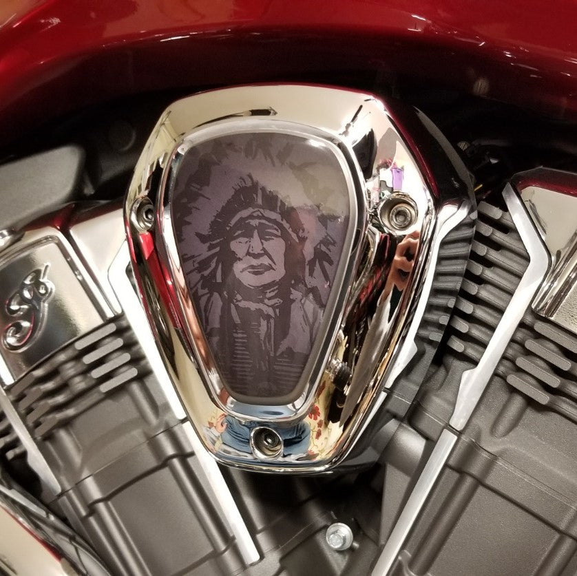 Powerplus V-Cover Decal - Chief Iron Shell – Brave Wolf Customs