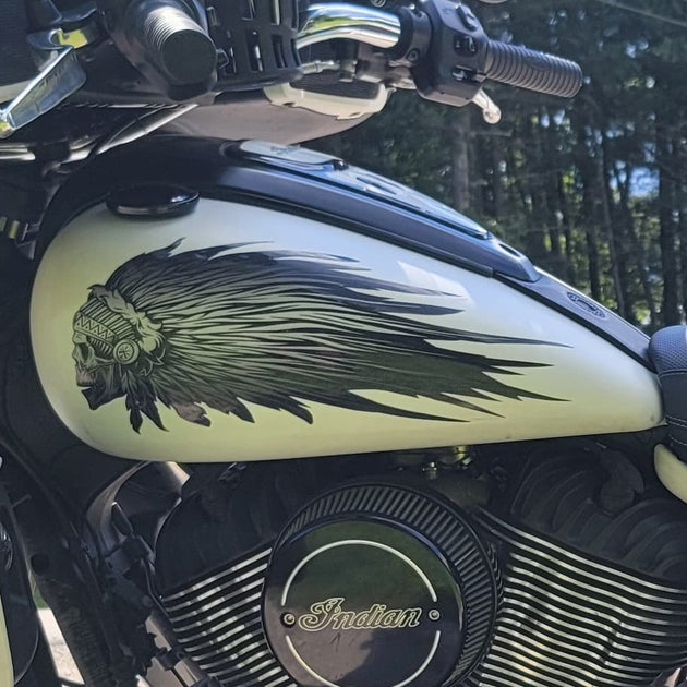 Indian FTR Tank Decals – Brave Wolf Customs