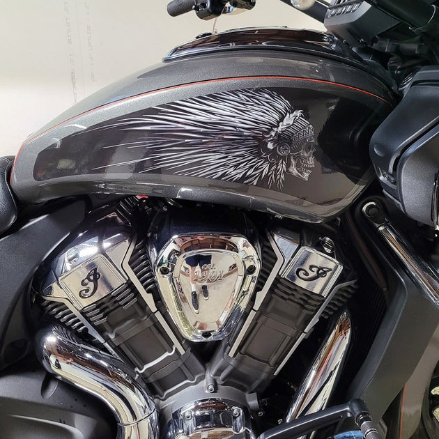 Indian Challenger/Pursuit Tank Decals – Brave Wolf Customs