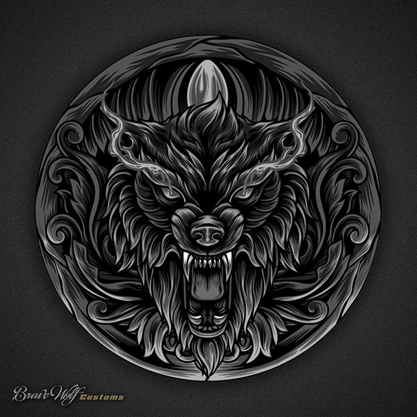 Wolf Lord - 5 Inch Decal – Brave Wolf Customs